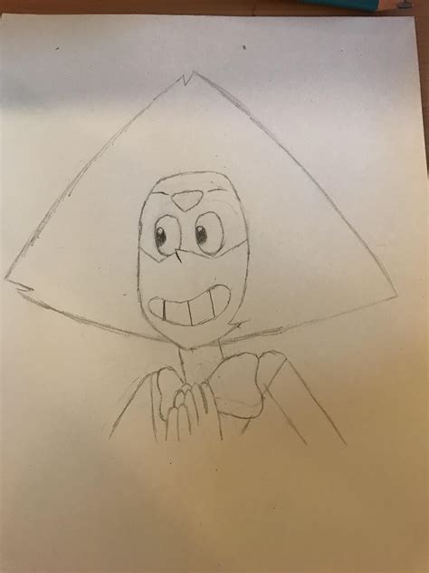 I Tried To Draw Peridot But Ya Know R Stevenuniverse