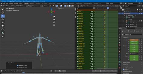 Rigging Blender Animation X Flipped Pose Dont Work Blender Stack