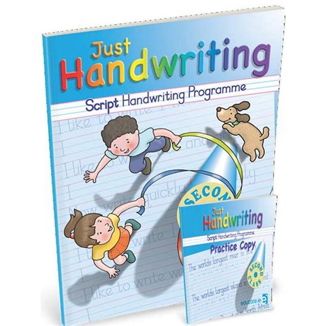 Just Handwriting 2nd Class Script Style Abc Books
