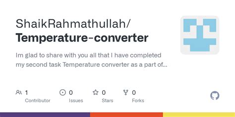 GitHub ShaikRahmathullah Temperature Converter Im Glad To Share With You All That I Have