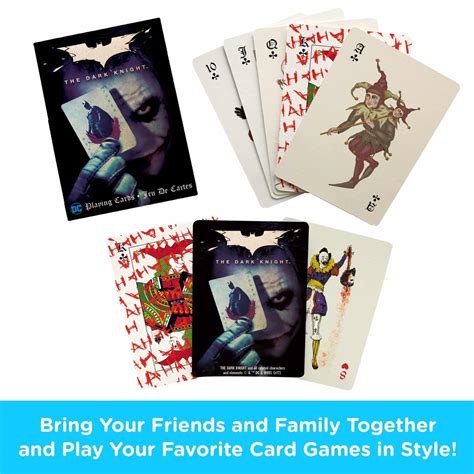 Batman Dark Knight Joker Playing Cards By Aquarius X Decks Playing Cards