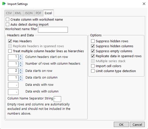 Solved Multiple File Import Excel Hidden Row Jmp User Community