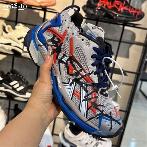 خرید کفش بالنسیاگا رانر گرافیتی سفید مای کتونی