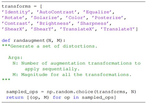 《randaugment Practical Automated Data Augmentation With A Reduced Search Space》阅读笔记