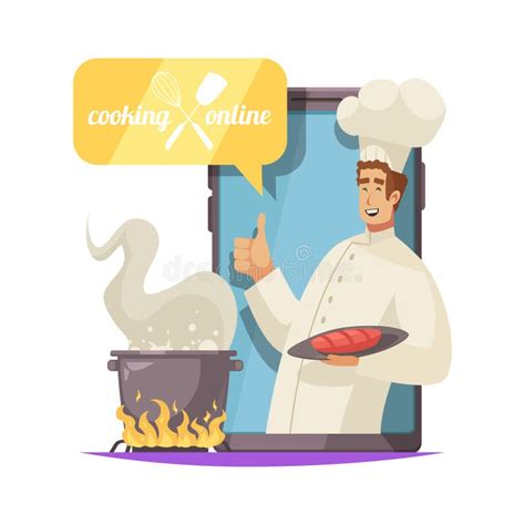 Cooking School Concept Stock Vector Illustration Of Restaurant 251729484