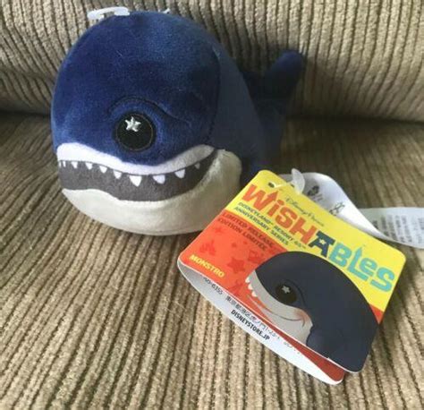 Disneyland 65th Anniversary Wishables Monstro Whale Small Plush New In Hand 3119338910