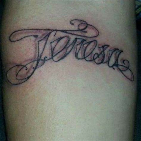 Cursive C Tattoo