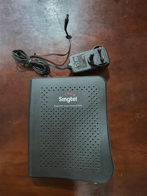 Singtel WiFi Gigabit Router AC Elite Computers Tech Parts Accessories Networking On Carousell