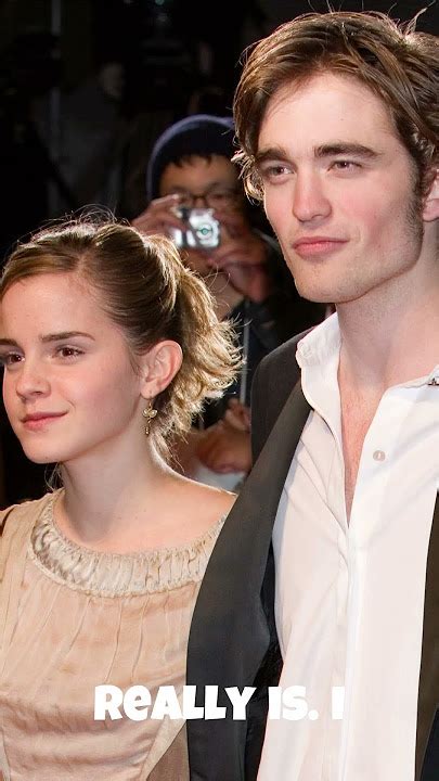 Robert Pattinson E Emma Watson Seeing Harry Potter Stars Then And Now