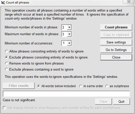 Word Frequency Counter Advanced Count All Phrases