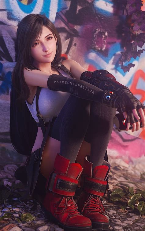 Sreliata Tifa Lockhart Final Fantasy Final Fantasy Vii Final Fantasy Vii Remake Highres
