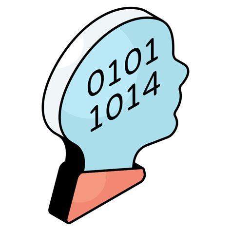Binary Mind Head Bit Byte Number Icon Download On Iconfinder