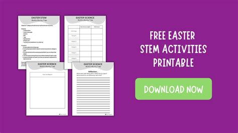 Easter Stem Activities Free Printable Lesson Ideas Workbook And More Hess Unacademy