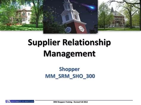 Ppt Supplier Relationship Management Shopper Mmsrmsho300