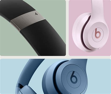 Beats Solo 4 Bluetooth Wireless On Ear Headphones Beats Cloud Pink