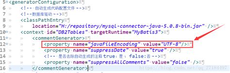 解决mybatisgenerator自动生成代码工具乱码mybatis Generator 生成的实体类乱码不是utf8编码 Csdn博客