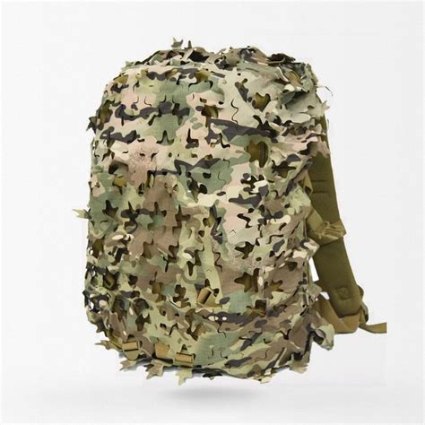 3d Camo Backpack Ghillie Cover Multicam