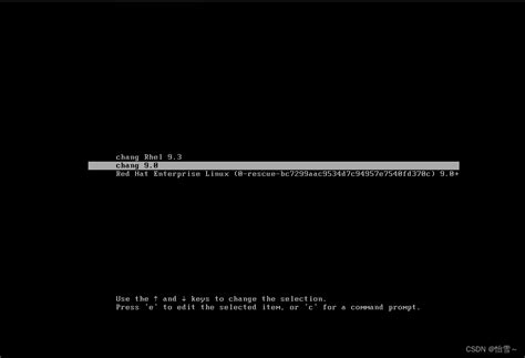 linux redhat 重置root密码 redhat root password csdn博客
