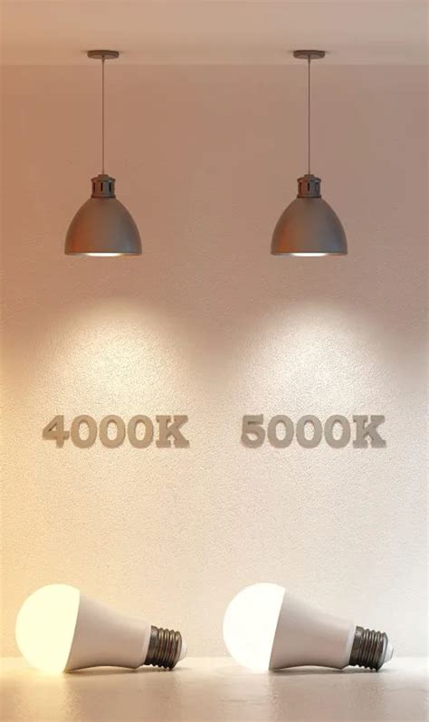 Led Lighting Color Temperature Comparison 4000k Vs 5000k Custom Led Strip Manufacturer From