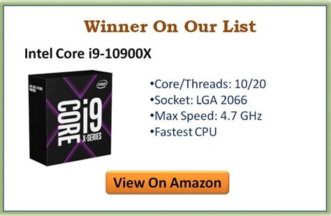 Best CPUs With Single Core Performance In 2021 Ideal CPU