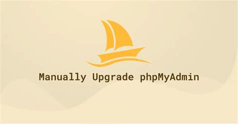How To Manually Upgrade PhpMyAdmin On Linux DevAnswers