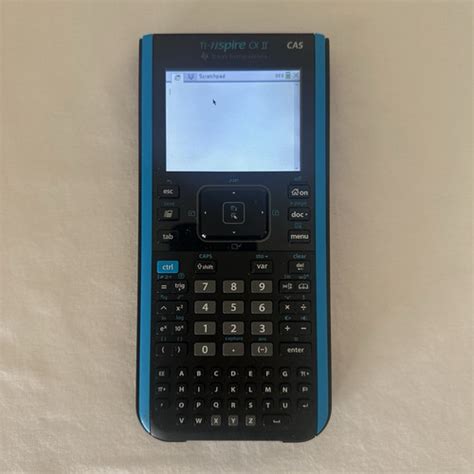 Texas Instruments Ti Nspire Cx Ii Cas Color Graphing Calculator W Slide Cover Ebay