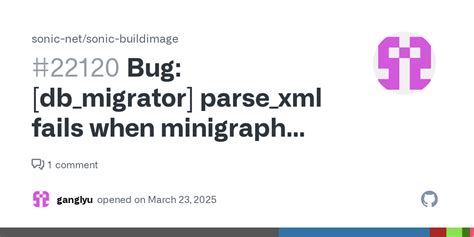 bug [db migrator] parse xml fails when minigraph has sonicqosprofile