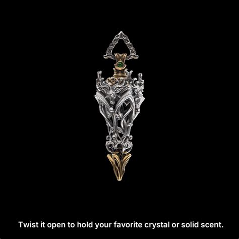 mystic forest pendulum necklace for energy work coppertist wu
