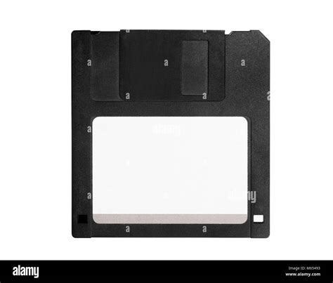 Retro Floppy Disk Drive For Computer Isolated On White Background Stock Photo Alamy