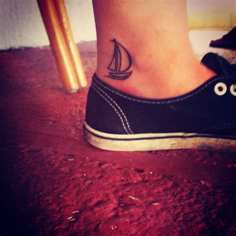 Sailboat Shoulder Tattoos