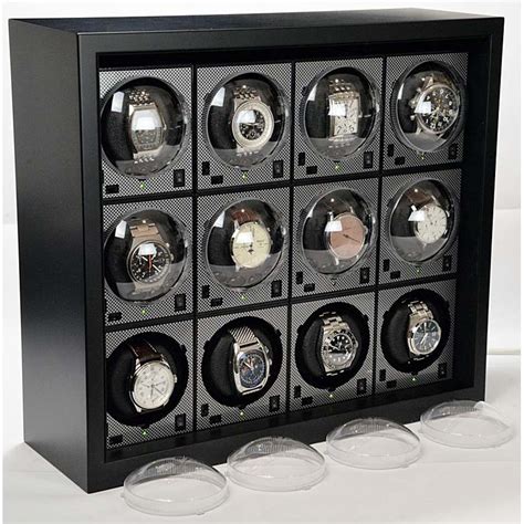 Luxury Display Automatic "BOXY" Watch Winder System for 12 Watches ...