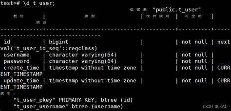 Postgresql常用管理命令postgresql命令 Csdn博客