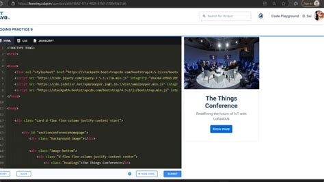 day33 50daysofcoding ccbp nxtwave 50daysoflearning bootstrap