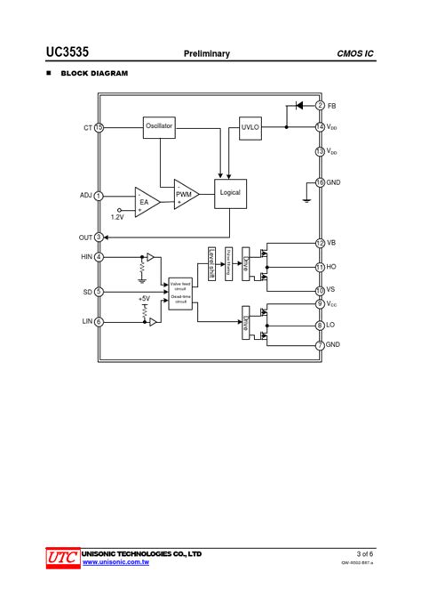 Uc3535 Dc Dc Controller Utc