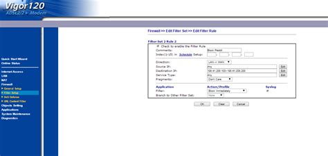 How To Block Or Any Website On Draytek Devices Using