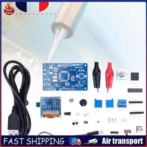 MINI DOS LCD Oscilloscope Kit STC K A Chip Electronic Welding Training Kit EUR