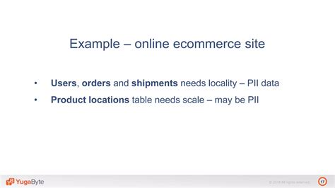 distributed database architecture for gdpr ppt