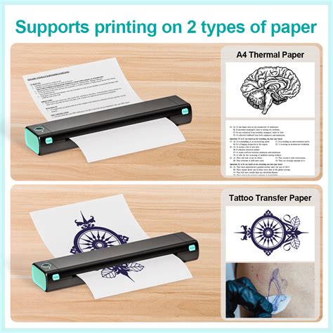 【exclusive】 A4 Thermal Printer M08f Tattoo Transfer Usb Printer Machine