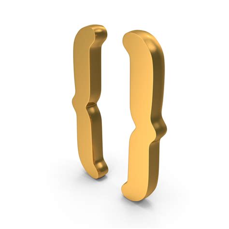 Gold Text Brackets Icon Png Images And Psds For Download Pixelsquid S11995135c