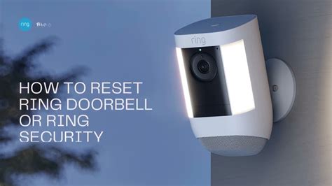 How To Factory Reset Ring Camera Advisorbit