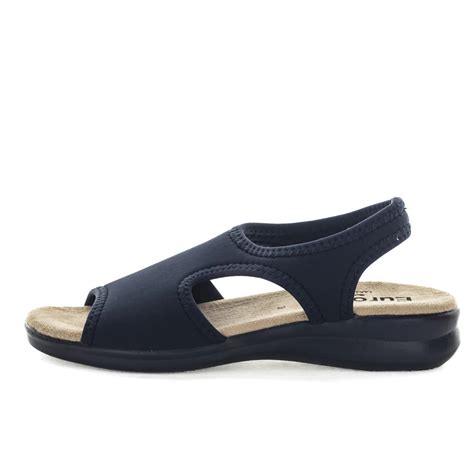 Euroflex Sicily Black Sandal Shoesies