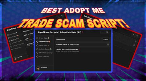 UPDATED Adopt Me Trade Scam Script OP Adopt Me Script YouTube