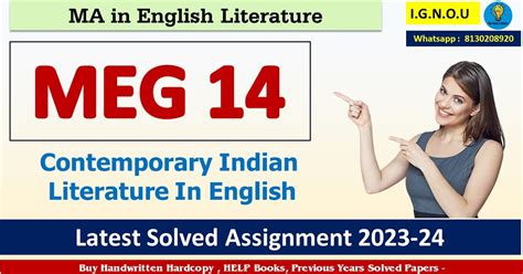 Ignou Free Meg 14 Solved Assignment 2023 24 My Exam Solution