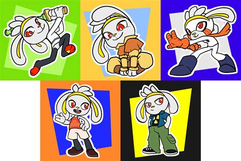 Raboot Cosplay Stickers Vol 7 — Weasyl