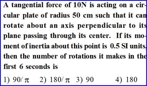 Rotational Dynamics Problems With Solutions Three IIT JEE And NEET Physics