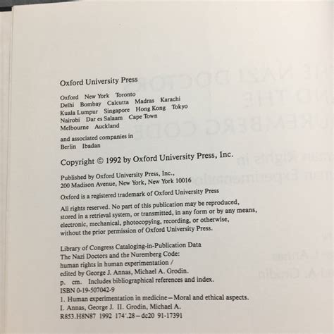 The Nazi Doctors And The Nuremberg Code Human Rights In Human
