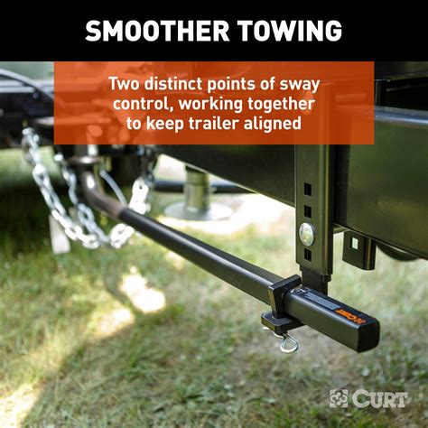 Curt Trutrack 2p Weight Distribution Hitch With 2x Sway Control 8 10k