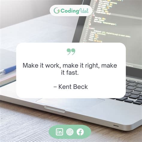 codingidol on linkedin codingquote inspiration excellence