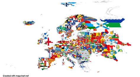 Im Doing A Flag Map Of European Subdivisions This Is My Progress So