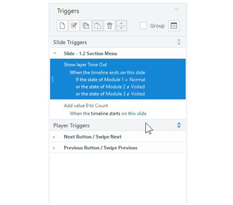 Storyline 360 Working With Triggers Articulate Community
